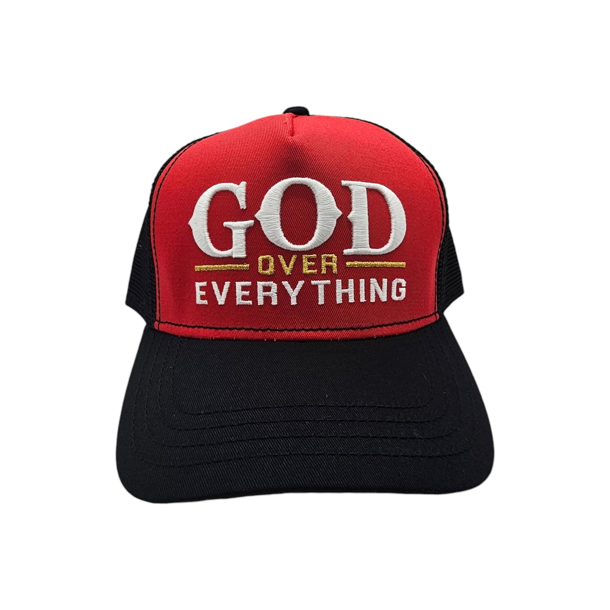 KBETHOS GOD OVER EVERYTHING RED – ROS 3 CLOTHING CO.