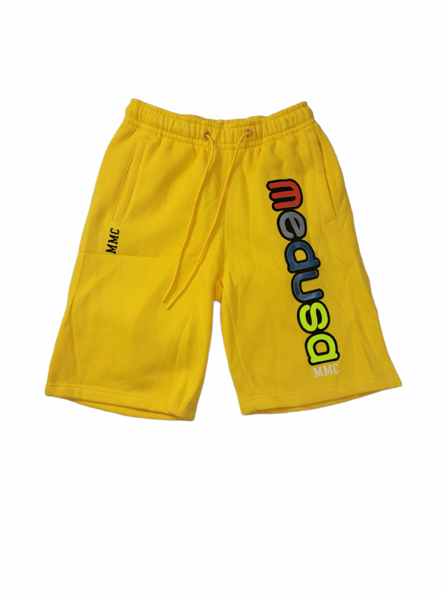 Medusa Shorts Yellow – ROS 3 CLOTHING CO.